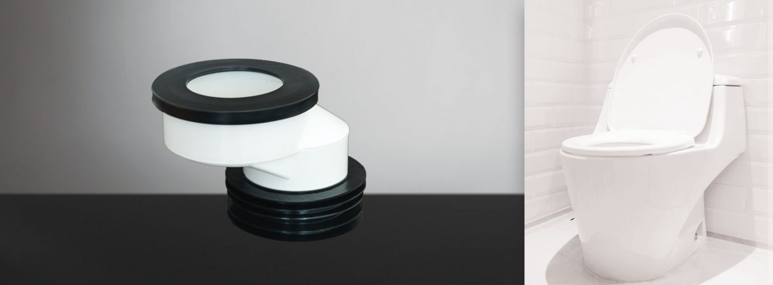 Drain connection for toilet bowl simplon eccentric 50mm – Tehnoexport